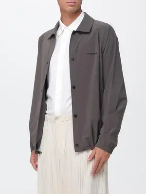 Emporio Armani Polyester Viscose Blend Shirt Jacket
