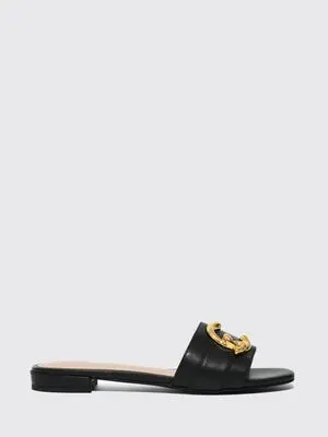 COCCINELLE C-me Leather Mules - Black