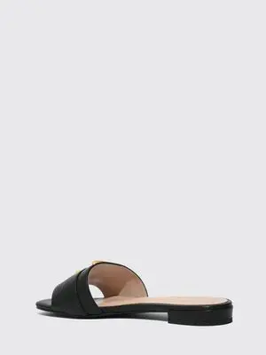 COCCINELLE C-me Leather Mules - Black