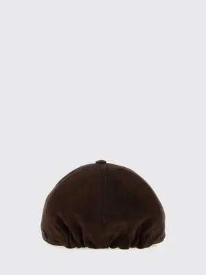 Valentino Garavani Suede Baseball Cap With Vlogo Signature