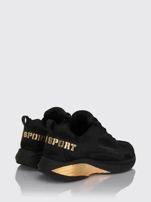 PLEIN SPORT Pegasus Project Lace-up Sneakers - Black 1