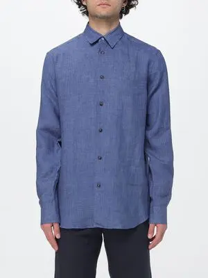 Paul Smith Linen Shirt - Blue