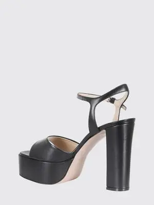 Roberto Festa Addis Laminated Leather Heeled Sandals