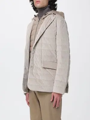 MASON'S Quilted Corduroy Jacket With Notched Lapel