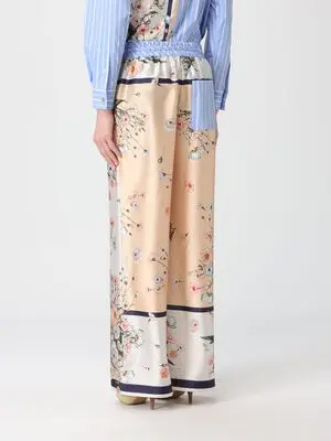 Liu Jo Printed Wide-leg Trousers