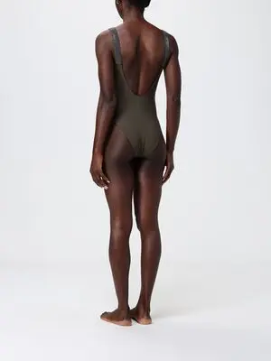 Brunello Cucinelli Technical Fabric One-piece Swimsuit - Green
