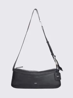 Max Mara Grained Leather Bag - Black