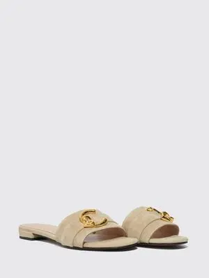 COCCINELLE C-me Suede Sandal