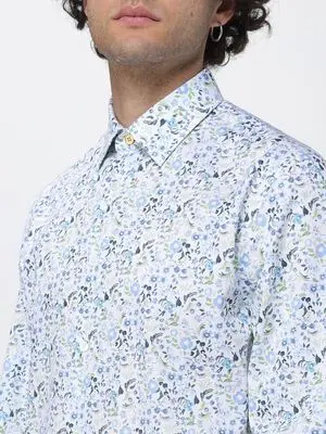 Paul Smith Cotton Shirt With Floral Print