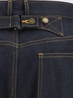 Thom Browne Cotton Denim Wide-leg Jeans