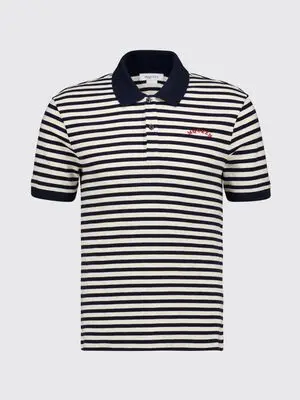 Alexander McQueen Striped Cotton Polo Shirt