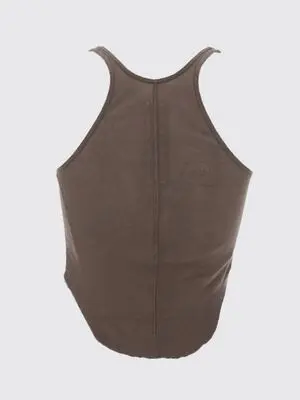 Rick Owens Cotton Cropped Top - Brown