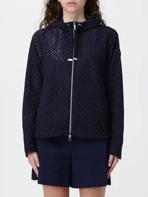 COLMAR Blooming Perforated Fabric Jacket - Blue