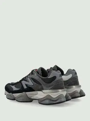 NEW BALANCE 9060 Suede And Mesh Low Top Sneakers - Black