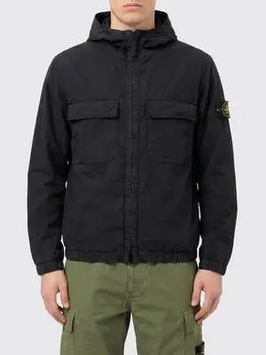 Stone Island Jacket Men Colour Black