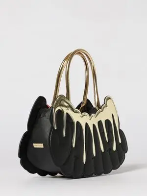 SPRAYGROUND Gold & Dangerous Saffiano Synthetic Leather Bag