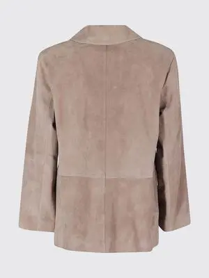 Max Mara Anfora Single-breasted Suede Blazer