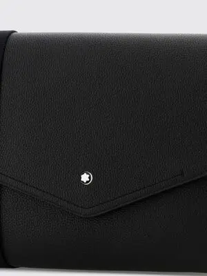 Montblanc Companion Grained Leather Document Bag With Removable Shoulder Strap