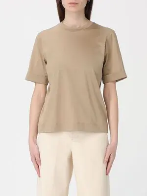 Soeur Basic Cotton T-shirts - Beige
