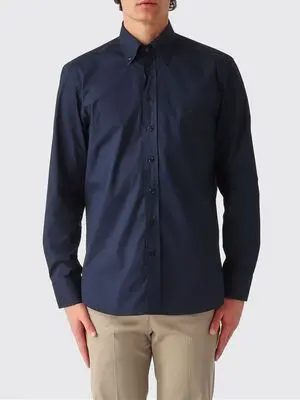 Etro Classic Stretch Cotton Shirt - Navy