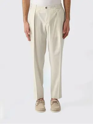 BRIGLIA 1949 Virgin Wool Portobello Trousers - Milk