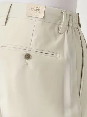 BRIGLIA 1949 Virgin Wool Portobello Trousers - Milk