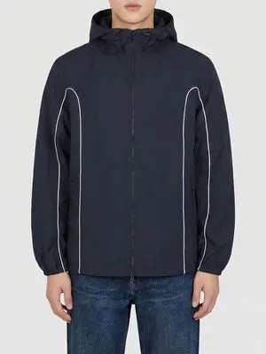 DIESEL® Technical Fabric Hooded Jacket - Black