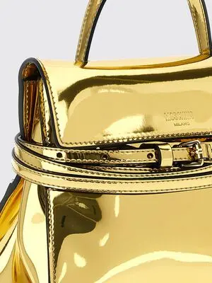 Moschino Tie Me Patent Leather Bag