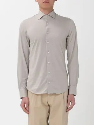 Michael Kors Cotton Blend Shirt Sand