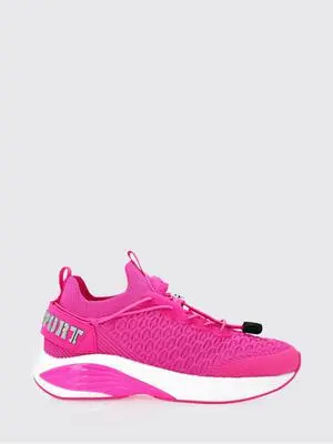 PLEIN SPORT Crochet Knit Sneakers - Fuchsia