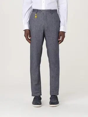 MANUEL RITZ Trousers Colour - Blue
