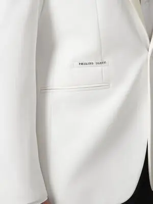 Philipp Plein Wool Single-breasted Blazer