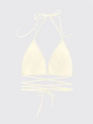 Magda Butrym Bikini Top With Flower Detail