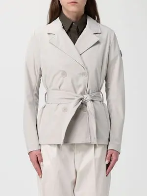 COLMAR Double-breasted Polyester Trench Coat - Ecru