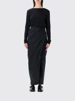 Our Legacy Draped Cotton Dress - Black