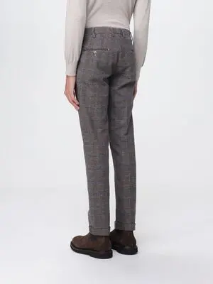 MASON'S Plaid Tailored Trousers