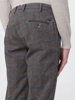 MASON'S Plaid Tailored Trousers
