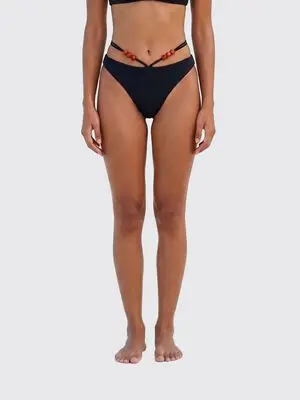 Magda Butrym Stretch Polyamide Bikini Briefs - Black