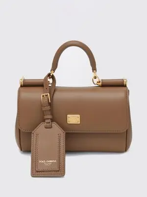 Dolce & Gabbana Top Handle Bag With Shoulder Strap - Brown