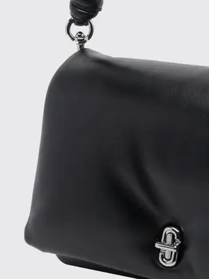 Marc Jacobs The Dual Puffy Leather Shoulder Bag With A Knotted Handle