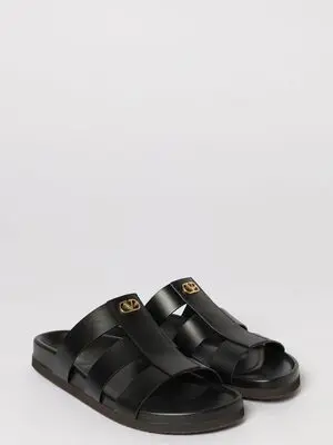 Valentino Garavani Studshield Leather Sandal