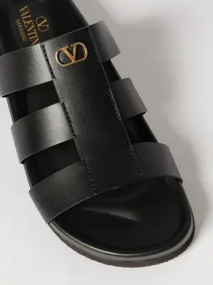 Valentino Garavani Studshield Leather Sandal
