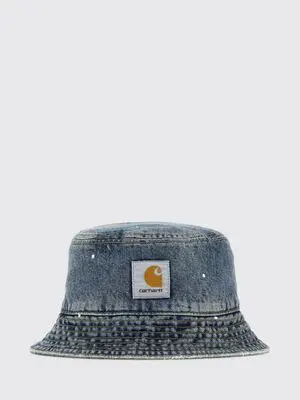 Carhartt Work In Progress Belmar Cotton Baseball Cap With Embroidered Logo - Blue