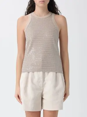 Brunello Cucinelli Top Colour - Beige