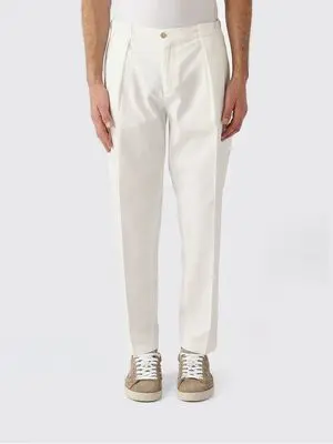 BRIGLIA 1949 Poplin Portobello Trousers - White
