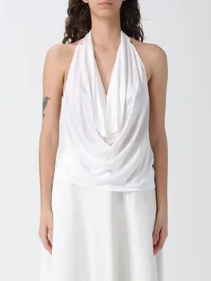 Elisabetta Franchi Jersey Top White