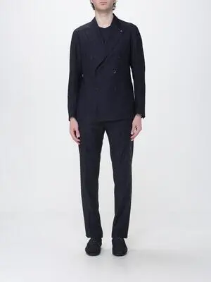 Tagliatore Virgin Wool Double-breasted Dress - Blue