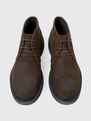 Camper Dean Suede Lace-up Ankle Boots
