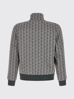 Lacoste Printed Jersey Zip-up Sweatshirt - Grey