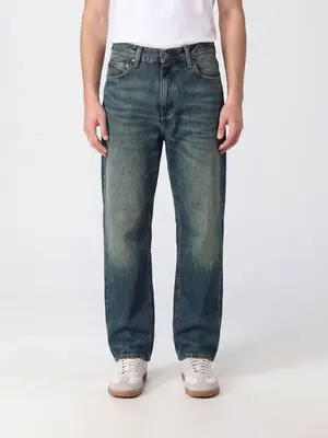 Carhartt Work In Progress Aaron Tapered Fit Cotton Denim Jeans - Navy